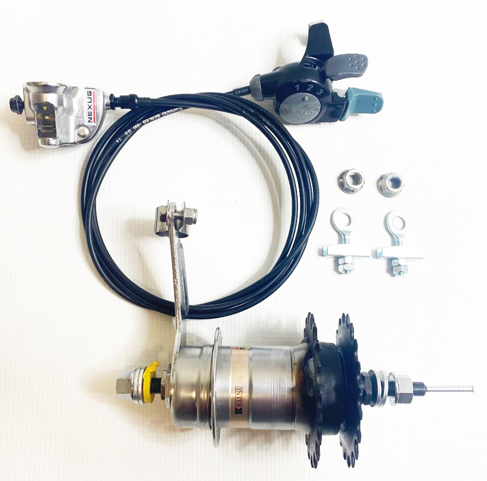 Double Sprocket Hub 3 Spd Coaster Brake