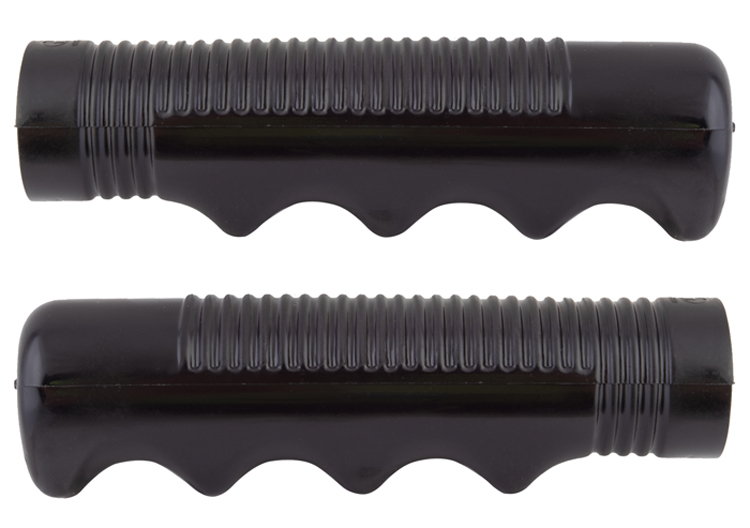 Grips, Black, Slim Line. Hard plastic with finger grips. Most secure ...