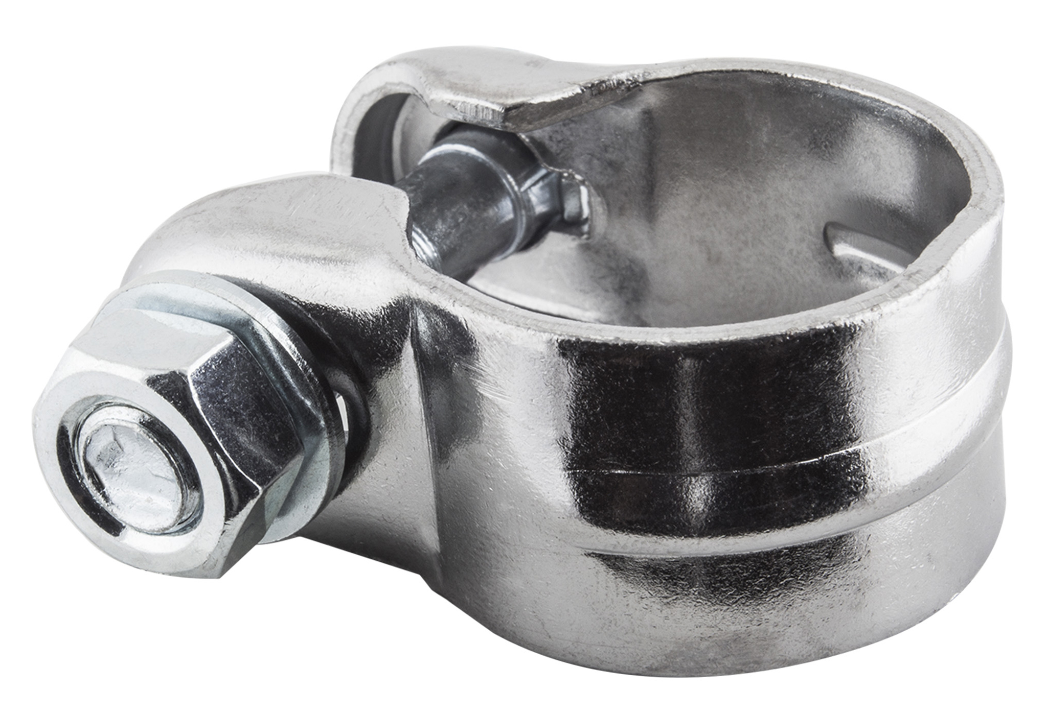 Seat post Clamp with bolt, 1-1/8", Steel chrome for Worksman Mover 2005 ...