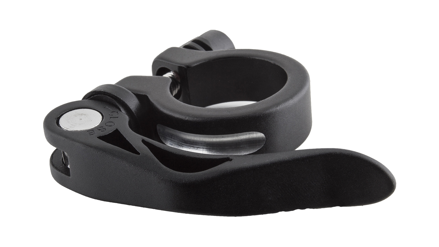 Seat post Clamp, Quick Release, 1-1/8" (28.6mm), alloy. Black or Silver ...