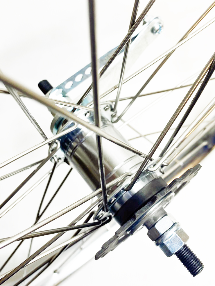 Wheel Rear 26 X 1.75/2.125, Coaster Brake, Chrome steel w/ 36-105 (12 ...